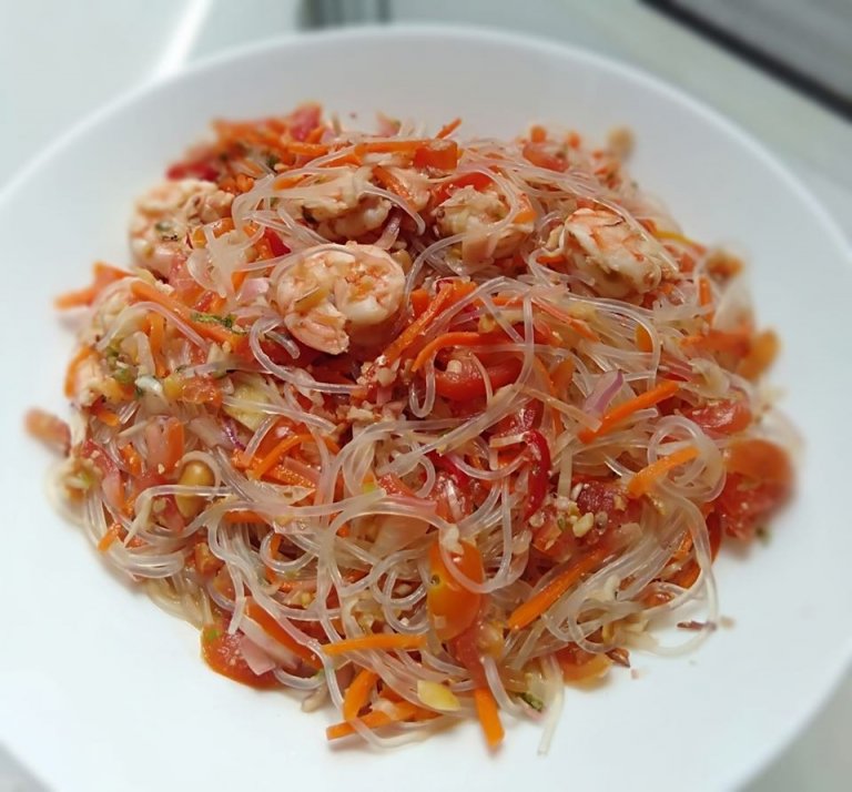 Kerabu Suhun Seafood Ala Thai – Tasty Malaysia